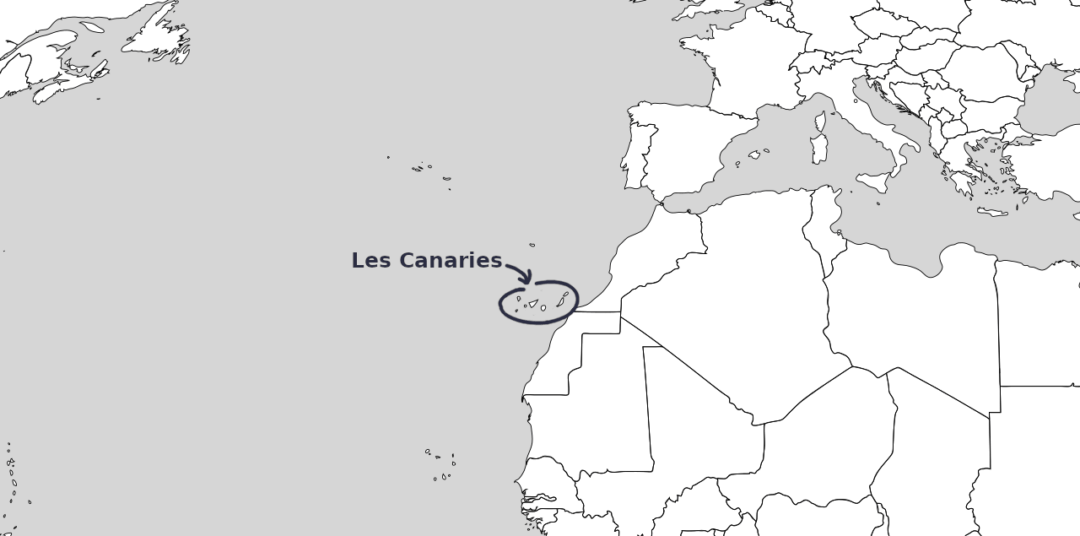 Où se trouvent les îles Canaries : cartes géographiques